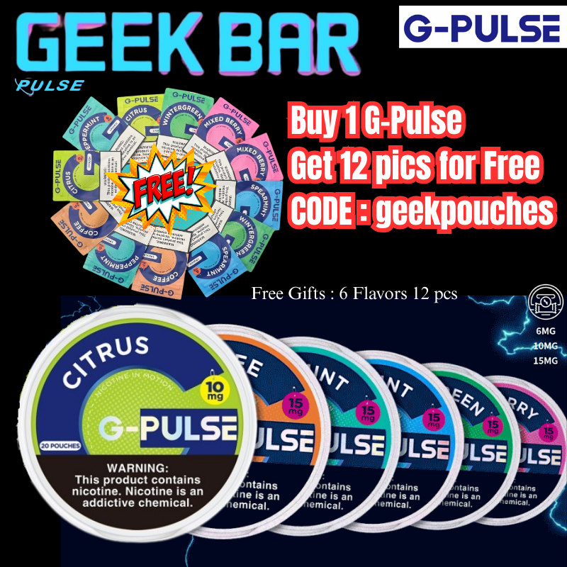 Geek Bar G Pulse Pouches