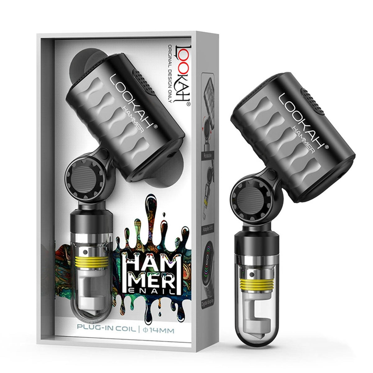 Lookah Hammer Banger Dab Rig – Electric Wax Vaporizer | MyVpro