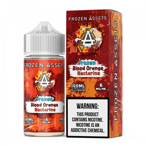 Frozen Blood Orange Nectarine Liquid Assets 100mL - Menthol Vape Juice ...
