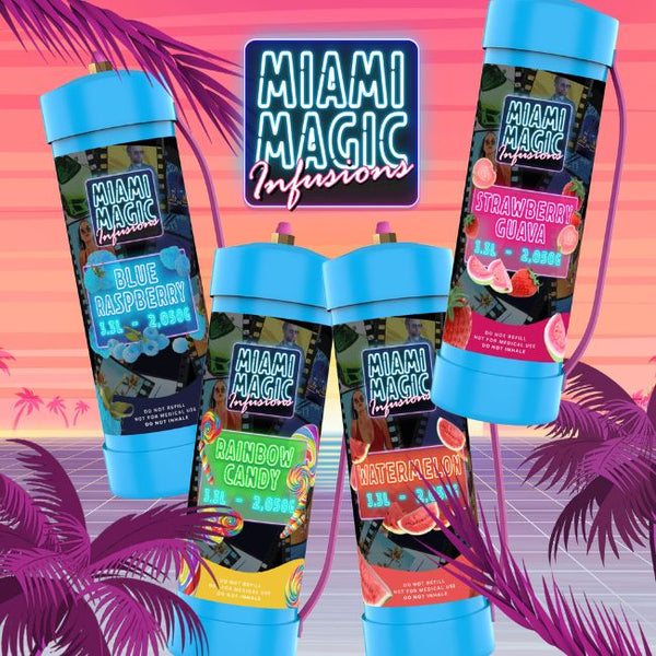 Miami Magic by Infusion Whipped Cream Charger Tanks | MyVpro — Myvpro.com