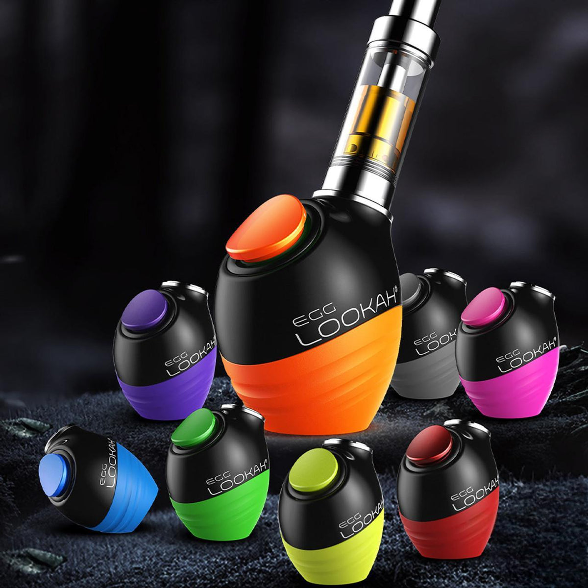 Lookah Egg 510 Vape Battery - Compact & Stylish with Variable Voltage
