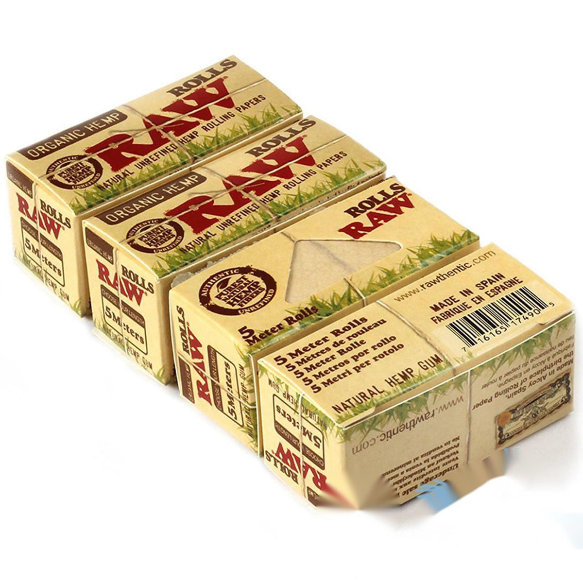 RAW Rolling Papers - 5 Meter Rolls | MyVpro