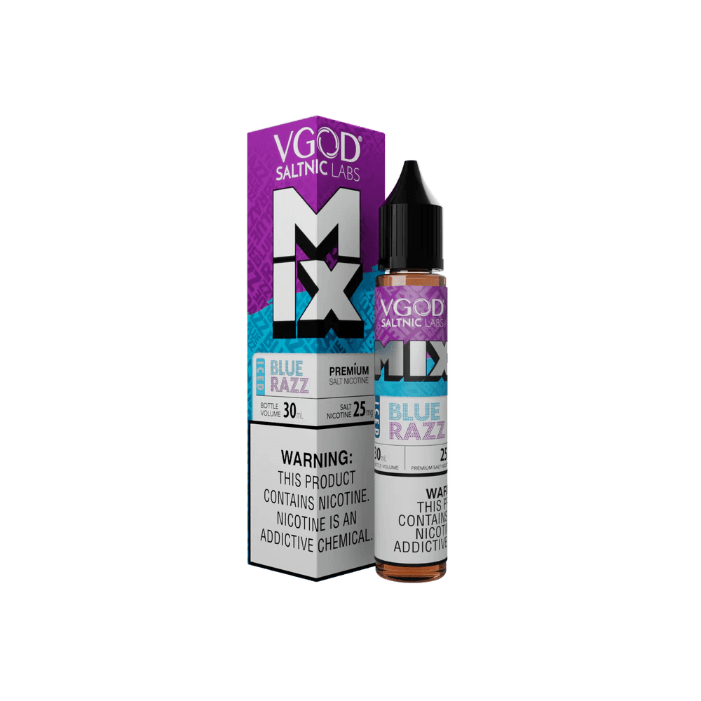 ICED Blue Razz VGOD SaltNic 30ML - Blueberry & Raspberry Vape
