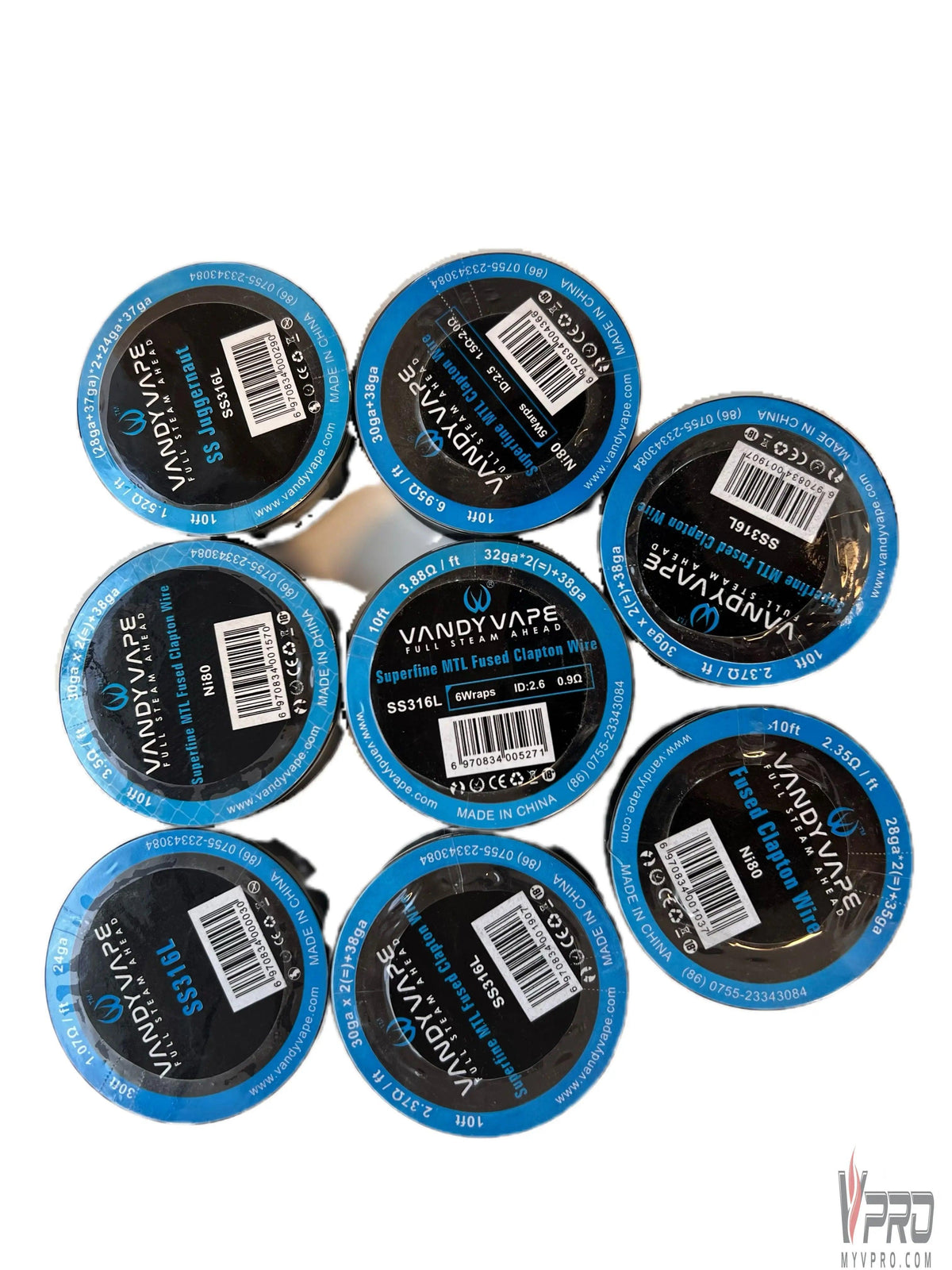 Vandy Vape Wire Spools – High-Quality Wires for Vaping | Myvpro $6.99