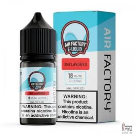 Unflavored - Air Factory Salt 30mL | Smooth Nicotine Salt Vape